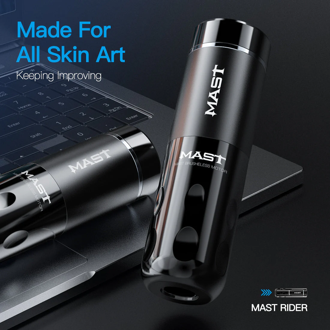 Mast Rider Brushless Wireless Tattoo Machine